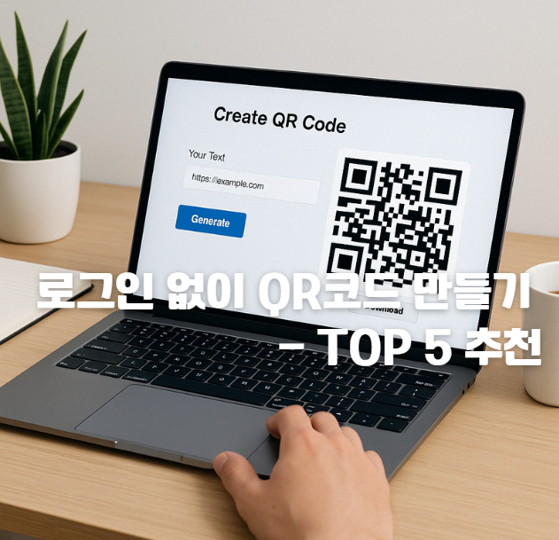 QR코드 만들기, 로그인 없이 3초 완성 추천 사이트 TOP 3 : 네이버 블로그