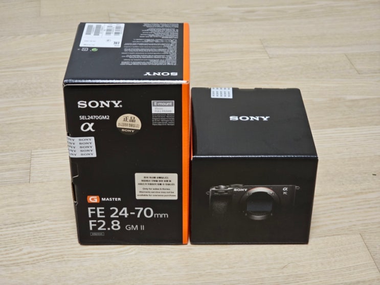 소니 A7C2 + SEL2470GM2 개봉기 : 네이버 블로그