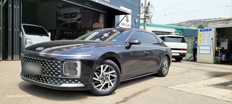 그랜저 GN7 타이어 교체, 벤투스 에어S 225 55 18 일산 픽업 가능한 타이어시티 : 네이버 블로그