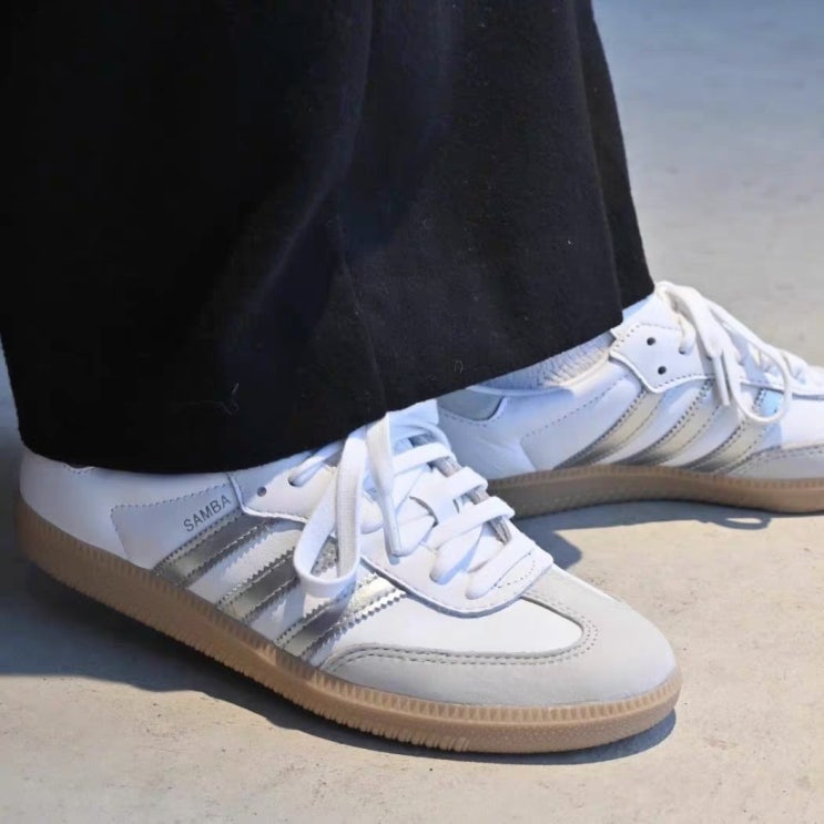아디다스 삼바 OG 화이트 실버JI2725 스니커즈 운동화 : 네이버 블로그