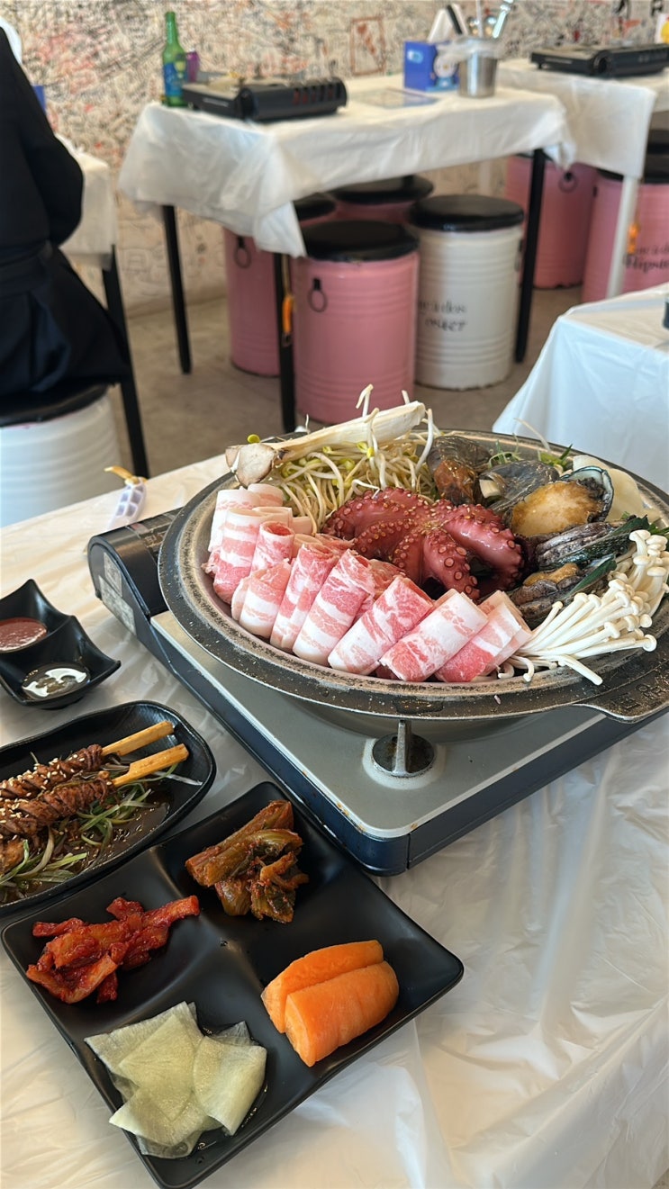 여수 낭만포차 돌문어삼합 안주 맛집: 여수낭만포차34번 낭만여수밤바다 : 네이버 블로그