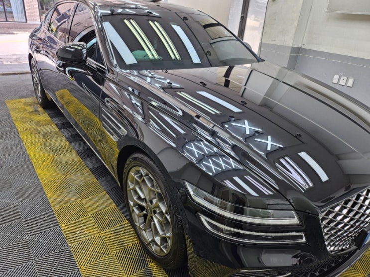 제네시스G80 오창광택유리막코팅 패키지 컴플리트카 오창점 : 네이버 블로그