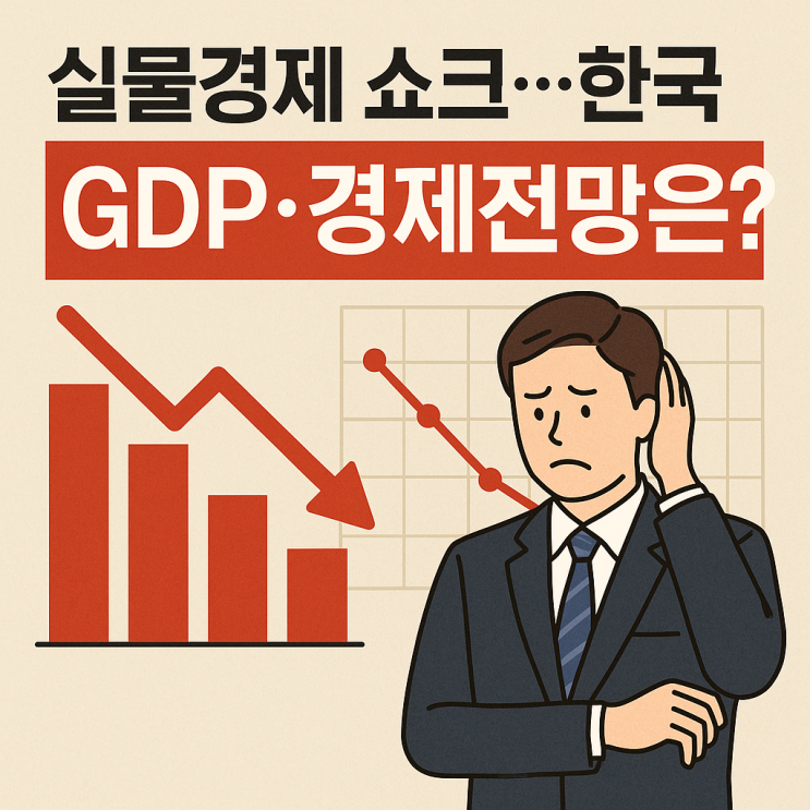 실물경제 쇼크…한국 GDP·경제전망은 : 네이버 블로그