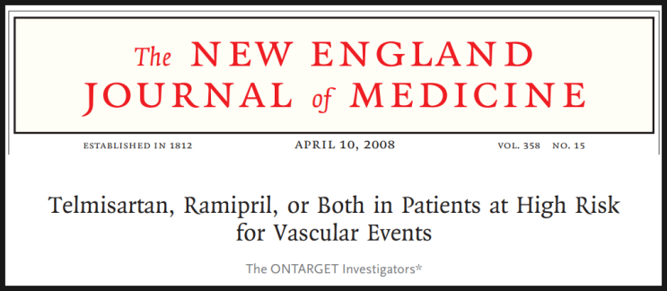 ONTARGET trial ; ACEi 좋다. ARB 좋다. 합치면 더 좋다? : 네이버 블로그