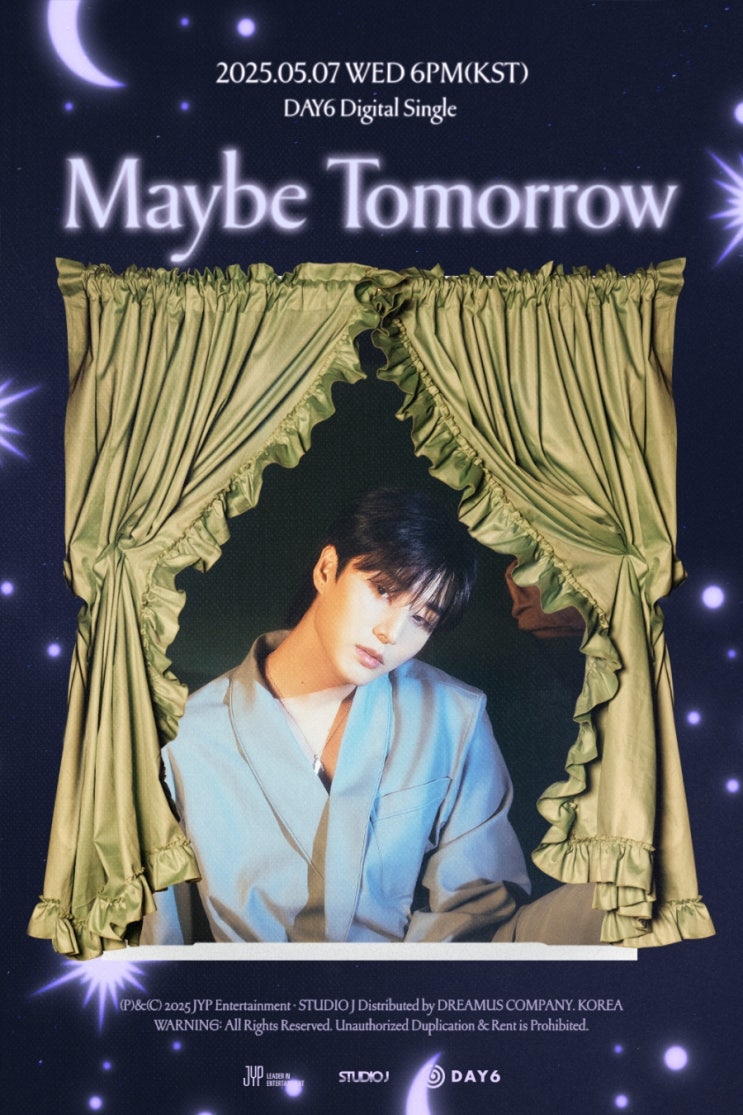 데이식스(DAY6), Digital Single ＜Maybe Tomorrow＞ Concept Poster #영케이 : 네이버 블로그