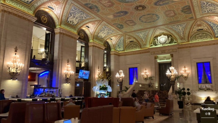 [시카고] 위치도 분위기도 완벽한 'Palmer House a Hilton House' 호텔 : 네이버 블로그