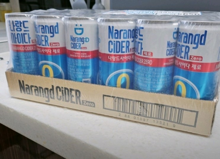 깔끔한 탄산맛 그대로! 나랑드사이다 제로 245ml 30개입 : 네이버 블로그