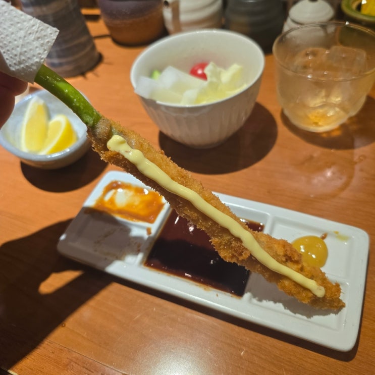 [일본 도쿄 4박 5일(?) 자유여행] 긴시초역 근처의 쿠시아게 (쿠시카츠) 맛_Kushiage Ikkatsu (쿠시아게 이카츠) : 네이버 블로그