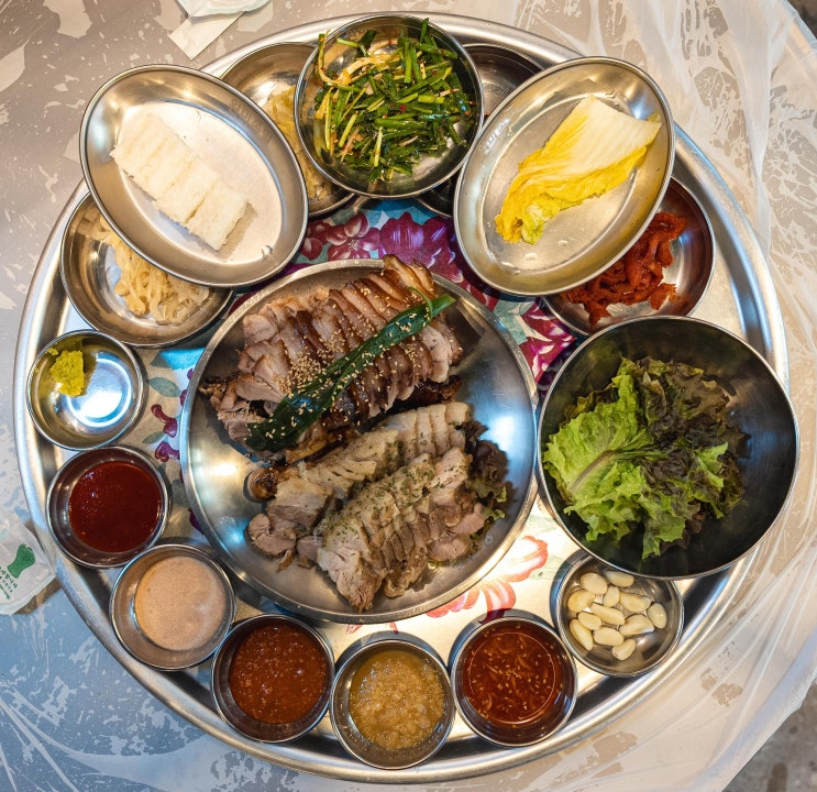 인천 청라 족발 보쌈 맛집 완미족발 족보한상 메뉴 후기 : 네이버 블로그