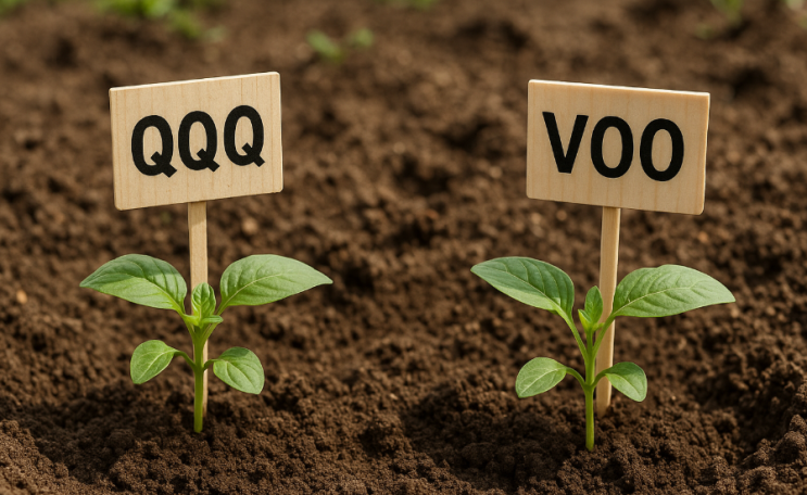 미국 주식 투자, QQQ와 VOO를 심었습니다. : 네이버 블로그