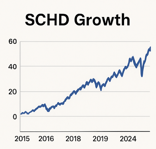 SCHD로 월 10만 원, 30만 원, 50만 원, 100만 원 배당받으려면 몇 주 필요할까? : 네이버 블로그