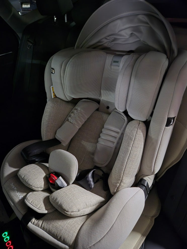 [내돈내산] SEEC 제로맥스 360 e 카시트 사용후기 : 네이버 블로그