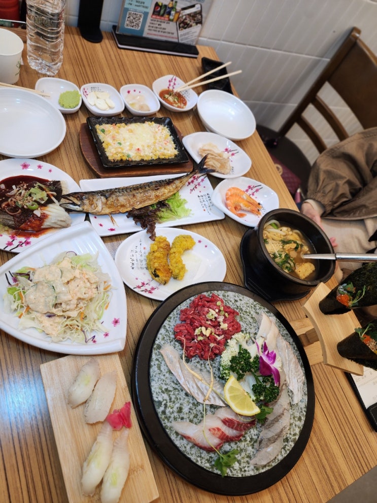 중랑구 묵동 횟집 횟집갈래 가성비 좋은 깔끔한 회정식 무료주차 : 네이버 블로그