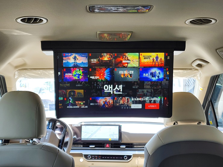 4세대카니발KA4 페리 24인치 천장모니터 장착 익산 비클시네마 VC240ST : 네이버 블로그