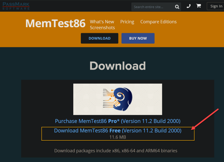 PC 메모리 테스트 툴 ::: Memtest86+ : 네이버 블로그