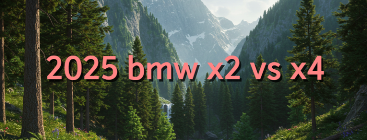 2025 bmw x2 vs x4 쿠페형suv 가격 연비 디자인 비교 : 네이버 블로그