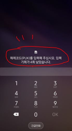 SKT 유심 해제코드 puk 8자리 잠금해제 방법 : 네이버 블로그