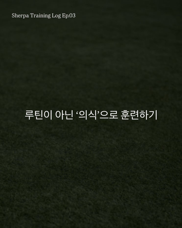 Sherpa Training Log Ep.03 : 네이버 블로그