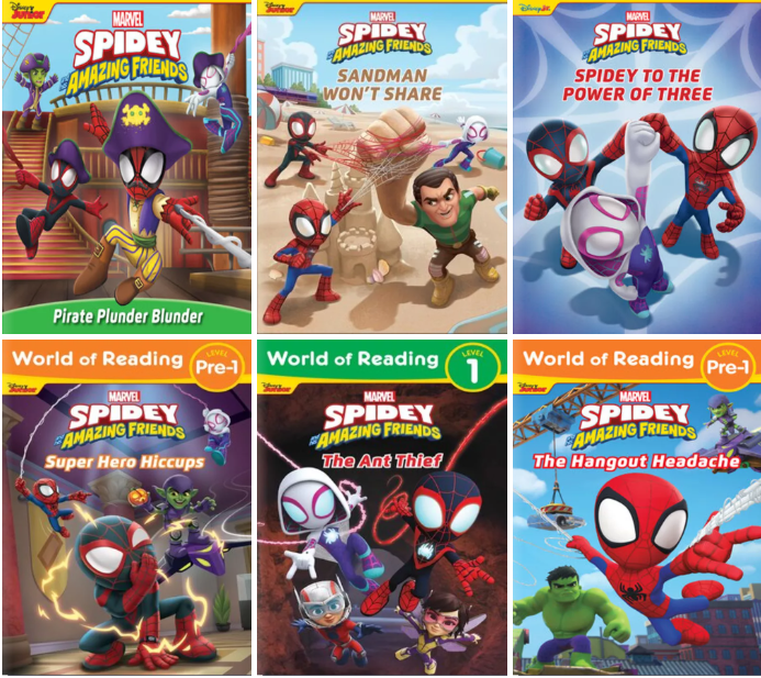 Spidey and His Amazing Friends (World of Reading)12종 Marvel 마블 음원 : 네이버 블로그