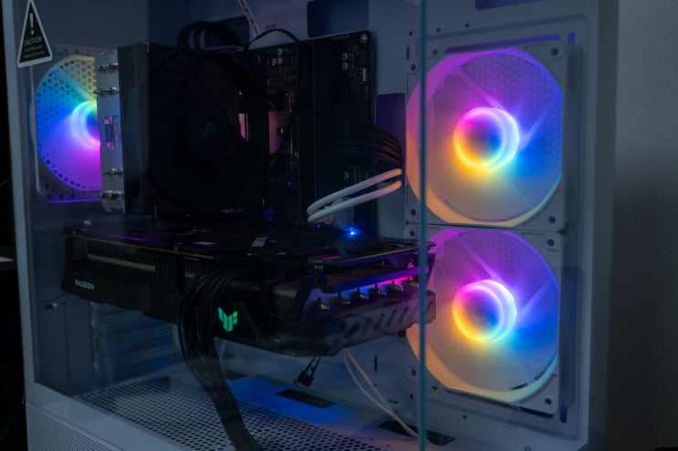 가성비 미들타워 케이스 추천, 마이크로닉스 COOLMAX 멜로디 XL VIEW 실사용 후기 : 네이버 블로그