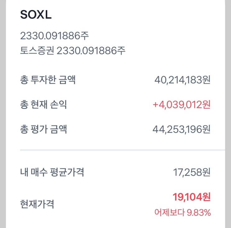 [투자]교사의 재테크 357. Soxl 상승 : 네이버 블로그