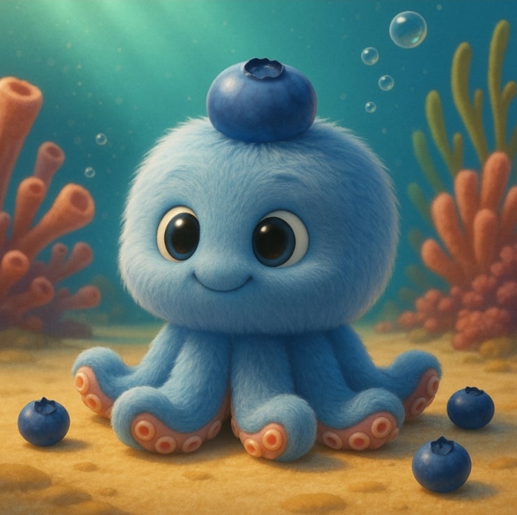 이탈리안밈 블루베리니 옥토푸시니, 블루베리 문어 알아보자 ( Blueberrinni Octopussini ) : 네이버 블로그