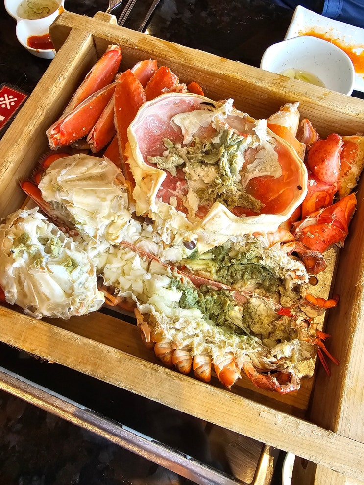 대게만찬 기장 가격 및 예약 공휴일 A코스 후기 : 네이버 블로그