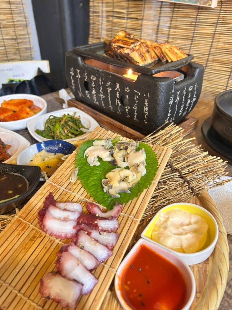 하남 장어 맛집 초가네장어구이 :: 신장시장 맛집 몸보신 장어 소라 문어숙회 짱뚱어탕 후기 : 네이버 블로그