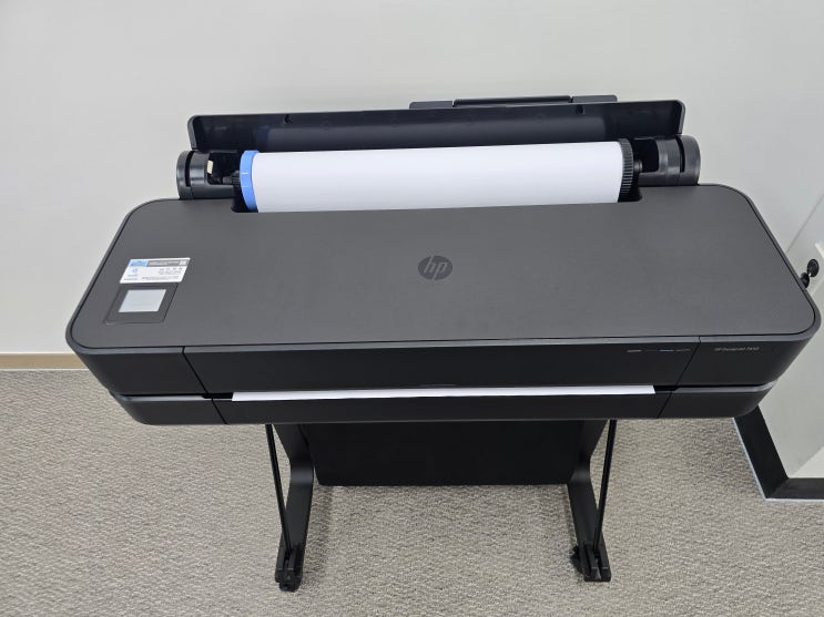 플로터하우스 의정부 현장사무실 HP DESIGNJET T650-24인치 플로터 신품 판매/구매 설치 : 네이버 블로그