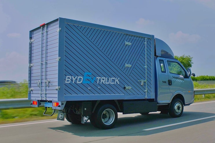 BYD 전기트럭 ‘T4K’ 5월 프로모션…“냉동탑차 1400만원 특별 혜택” : 네이버 블로그