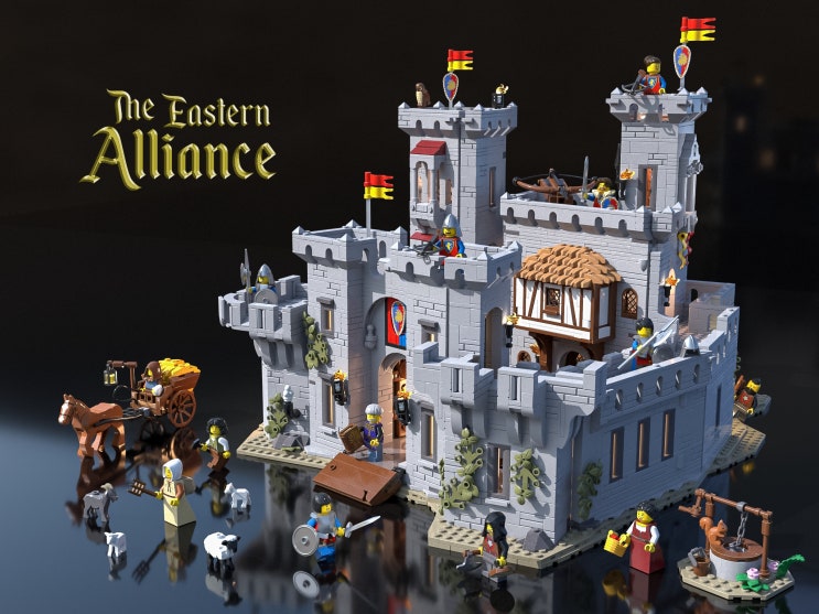[BrickLink] 디자이너 프로그램 시리즈 8에 등장한 동양풍 성채 "The Eastern Alliance" 리뷰 및 디자인 ...