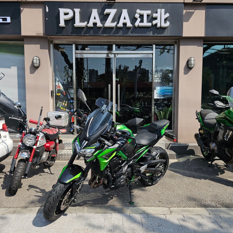 가와사키 Z900 미쉐린 타이어교환 : 네이버 블로그