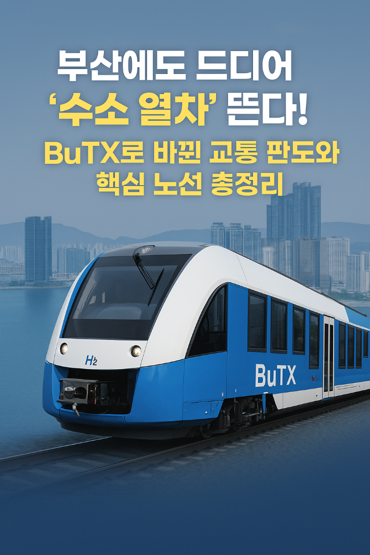 부산에도 드디어 ‘수소 열차’ 뜬다! BuTX로 바뀔 교통 판도와 핵심 노선 정리 : 네이버 블로그
