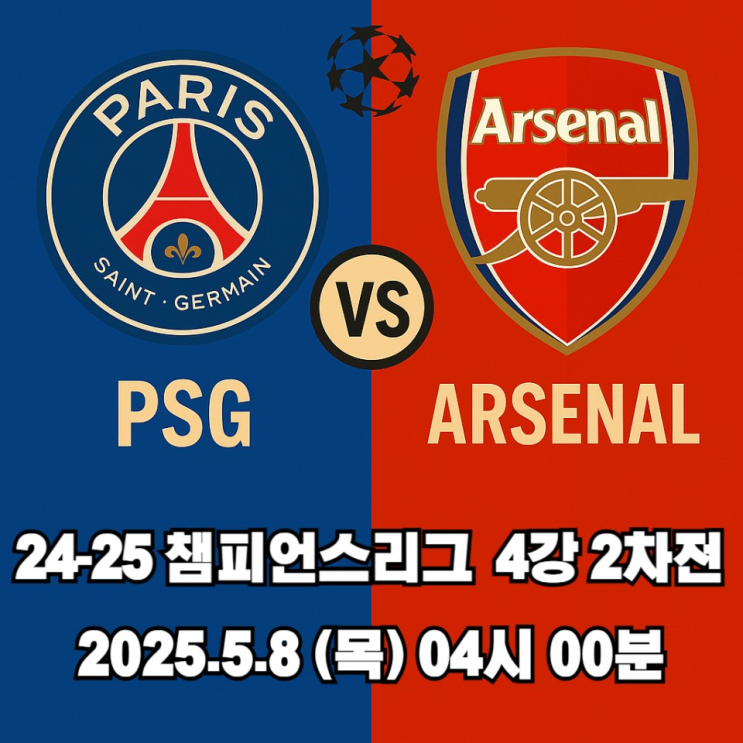 챔피언스리그 PSG vs 아스널 프리뷰｜트레블 꿈꾸는 PSG vs 벼랑 끝 아스널의 반격 (챔스 4강 2차전) : 네이버 블로그