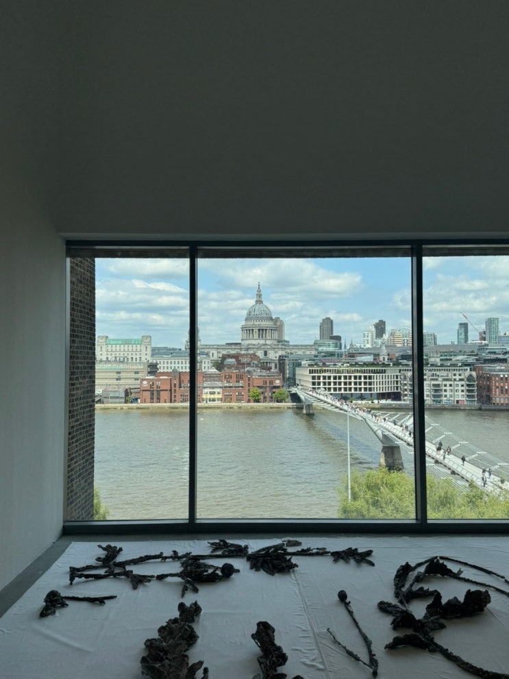 [런던] 테이트모던 Tate Modern | 런던 무료 미술관 | 밀레니엄브릿지 | 런던 세인트폴대성당+테이트모던+Gail's ...