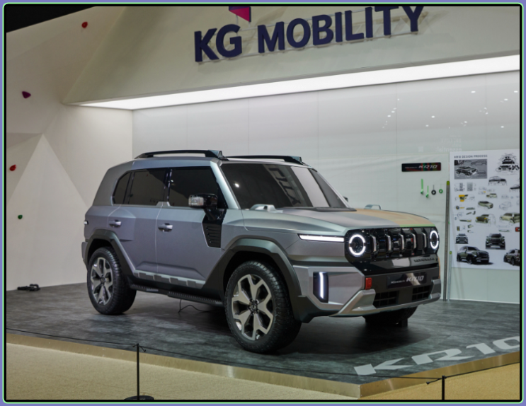 쌍용 KR10 코란도 헤리티지를 담은 신형 KGM : 네이버 블로그