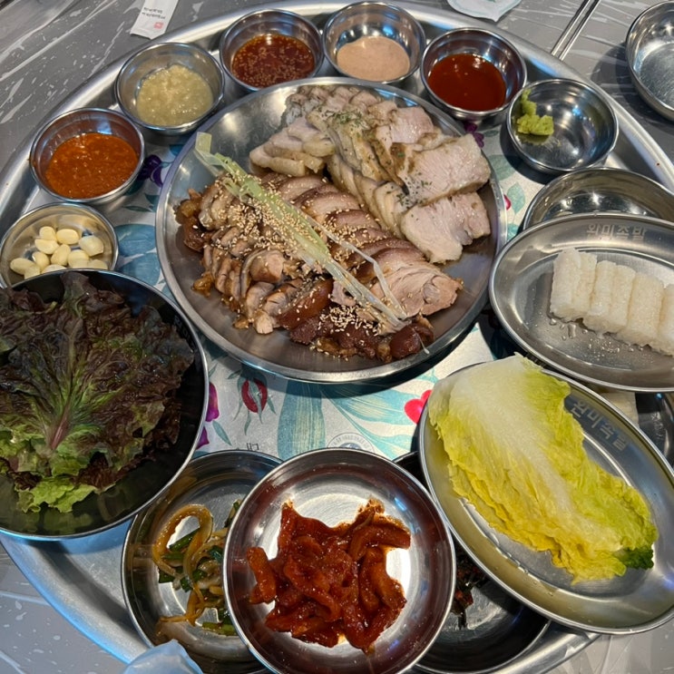 청라 단체모임 회식 하기 좋은 완미족발 인천청라점 : 네이버 블로그