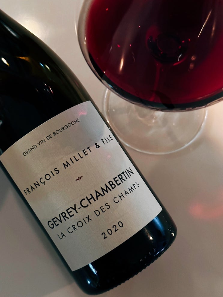 프랑수아 미예 쥐브레 샹베르땅 라 크루아 데 샹 2020 (Francois Millet Gevrey-Chambertin La ...