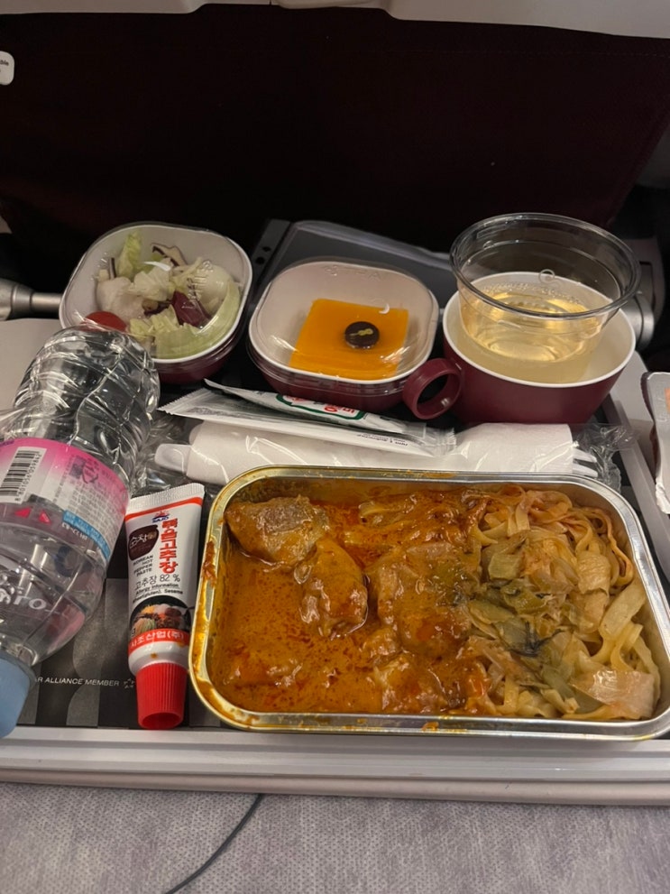 '25년 태국여행 : 타이항공 타고 방콕가기 TG659 + TG656 (feat. 어린이 기내식) : 네이버 블로그