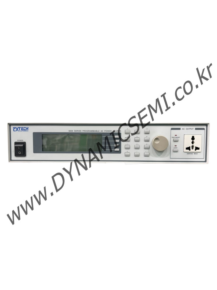 엑스텍 6600series Progammable AC Power Source AC Powersupply AC 전원공급장치 ...