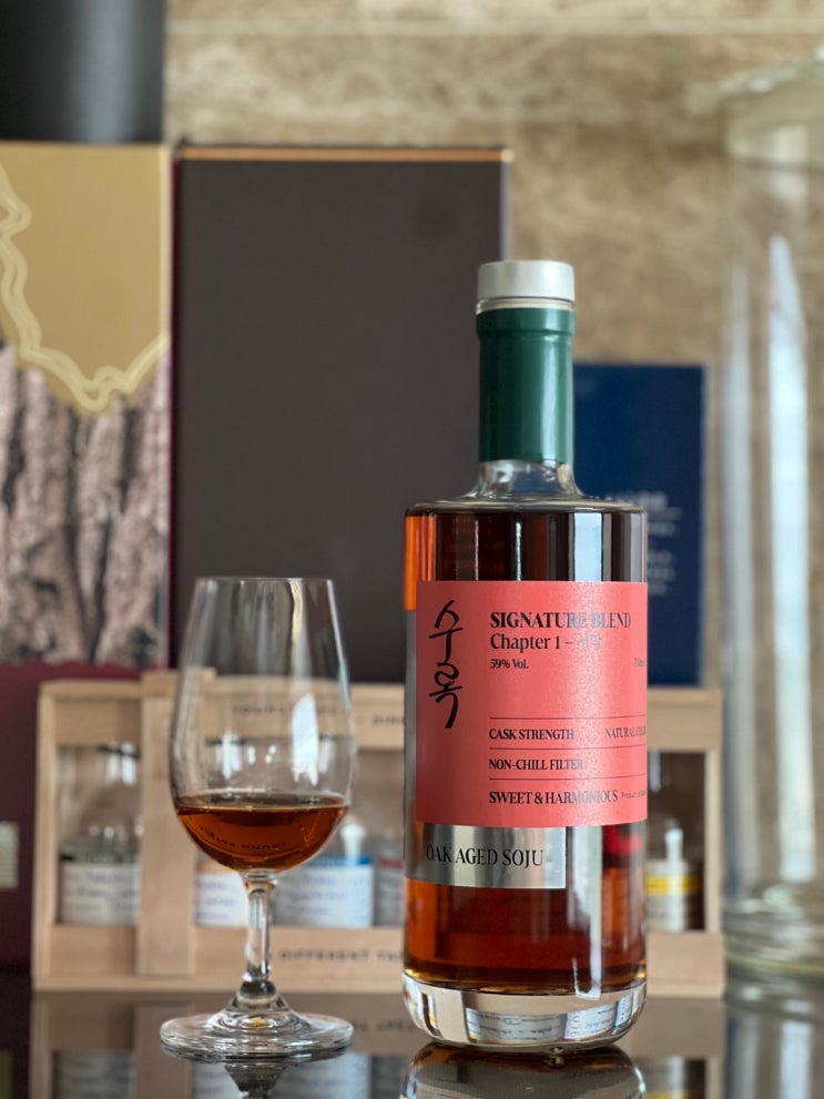 수록 (Signature Blend Chapter 1 – 서막) Cask Strength 59% ABV 700ml : 네이버 블로그