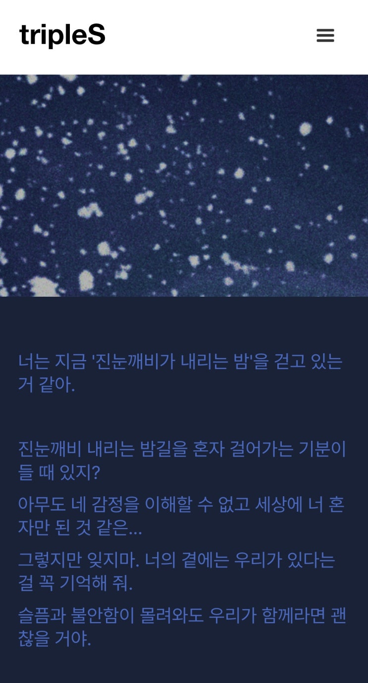 tripleS(트리플에스) MindPalette : 내 마음의 색 알아보기(~5/31) : 네이버 블로그