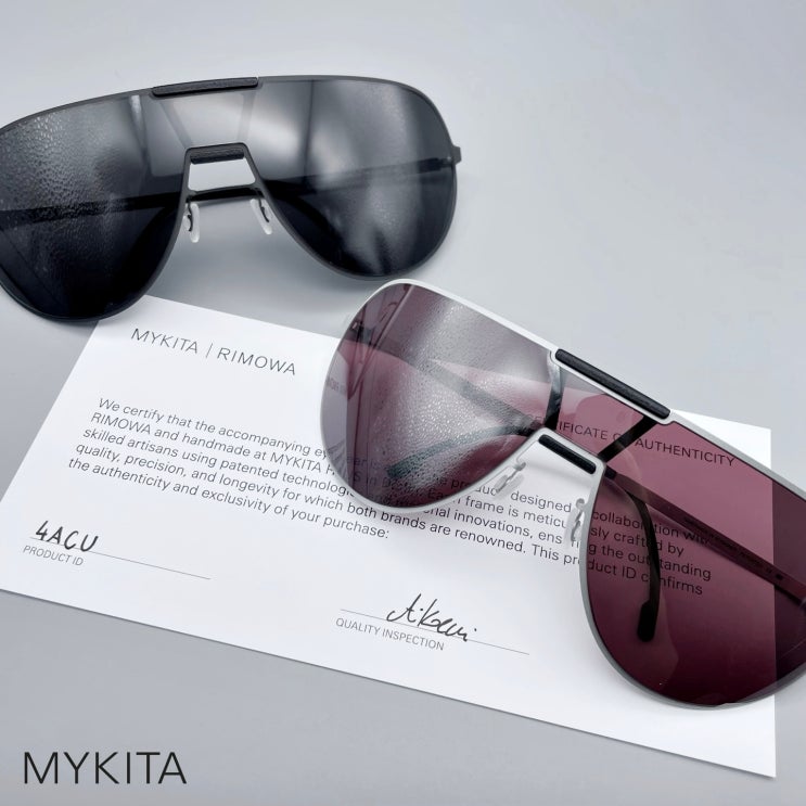 MYKITA I RIMOWA / MR005 / MYKITA MR005 / 마이키타리모와 / 마이키타리모와콜라보 / 마이키타MR005 / MOG / 모그안경 / 모그 ...