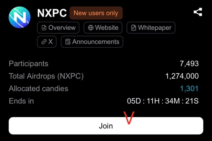 비트겟 거래소 넥스페이스 NXPC 순입금 에어드랍(신규 CandyBomb) : 네이버 블로그