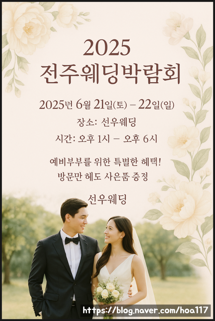 전주웨딩박람회 2025년 6월 21일 22일 일정입니다 : 네이버 블로그