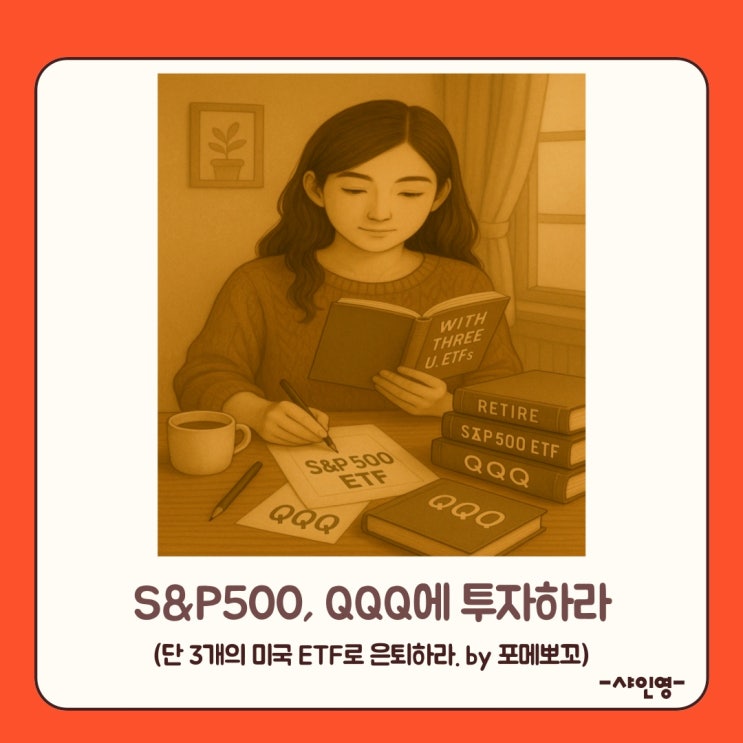 S&P500, QQQ에 투자하라(feat. 단 3개의 미국 ETF로 은퇴하라) : 네이버 블로그