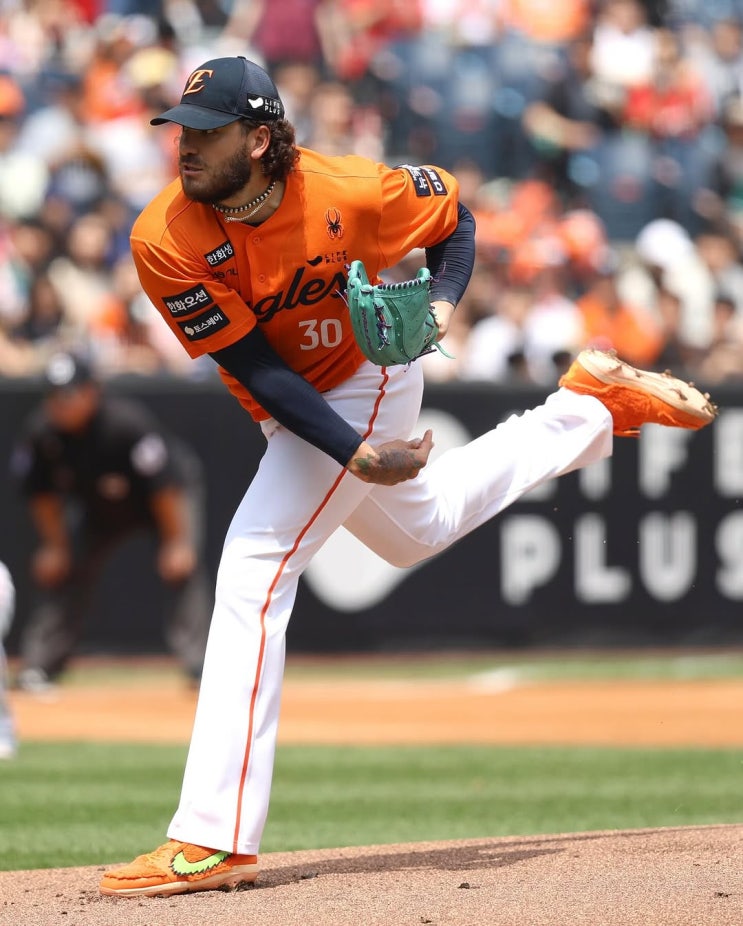 한화 이글스 코디 폰세, 단 1경기로 KBO 대기록 3개 쓰다. : 네이버 블로그