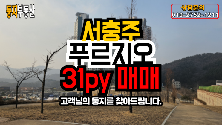 서충주 푸르지오 31py 매매 : 네이버 블로그