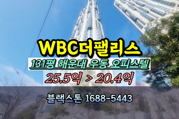 우동 WBC더팰리스오피스텔 경매 131평 [2024타경158] : 네이버 블로그