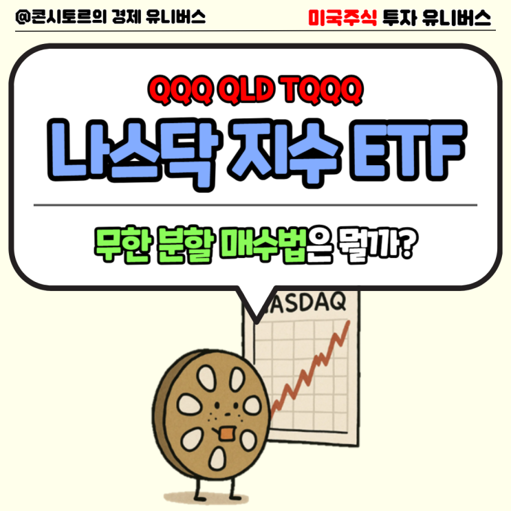 나스닥 지수 ETF 주가 전망, QQQ QLD TQQQ 주식 분할 매수 방법 : 네이버 블로그